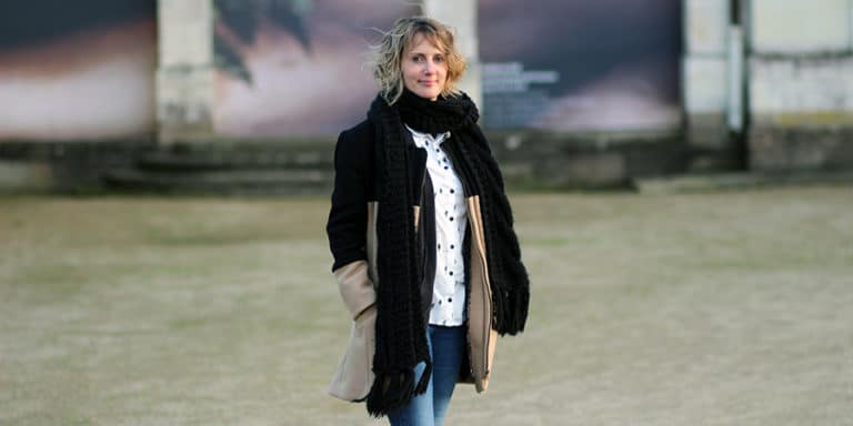Veste H Dressing Chic en manteau d'hiver bicolore - Couture Addicted